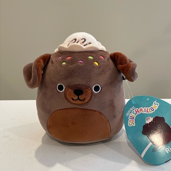 Squishmallows | Other | Nwt 5 Rico The Chocolate Sundae Dog ...